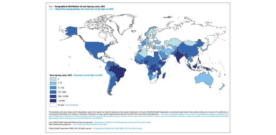 Global and regional leprosy situation | Infolep